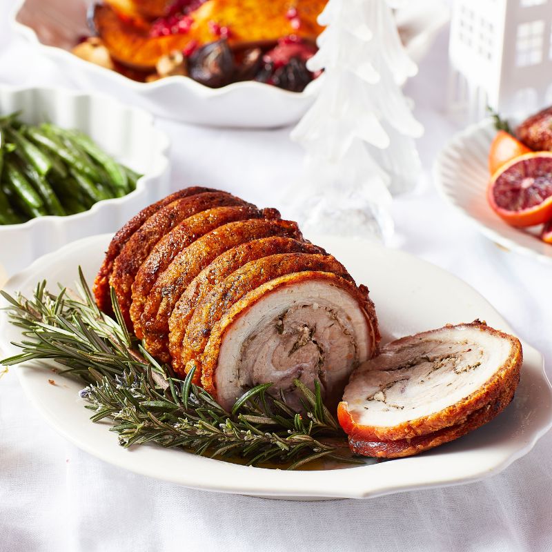 Hand-Tied & Stuffed Free Range Porchetta – Victor Churchill